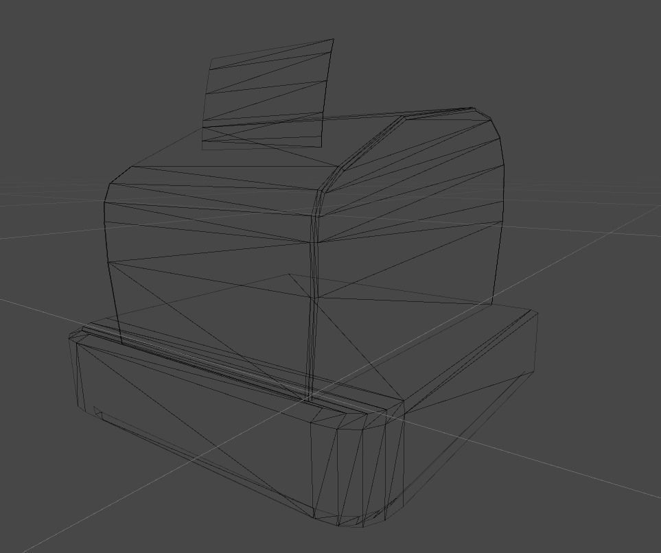 3D model POS terminal Posiflex VR / AR / low-poly | CGTrader