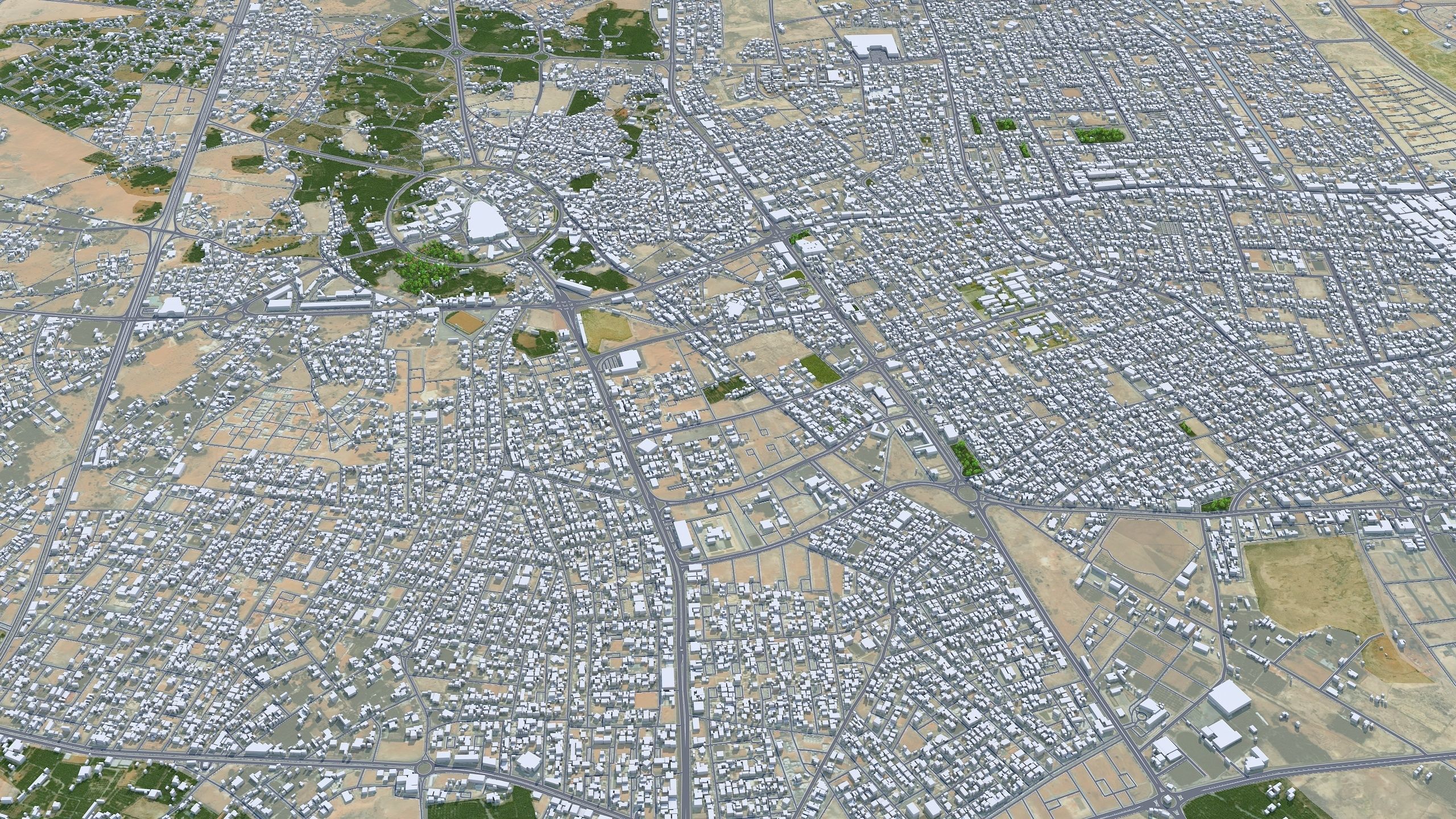 3D model Unayzah Saudi Arabia VR / AR / low-poly | CGTrader