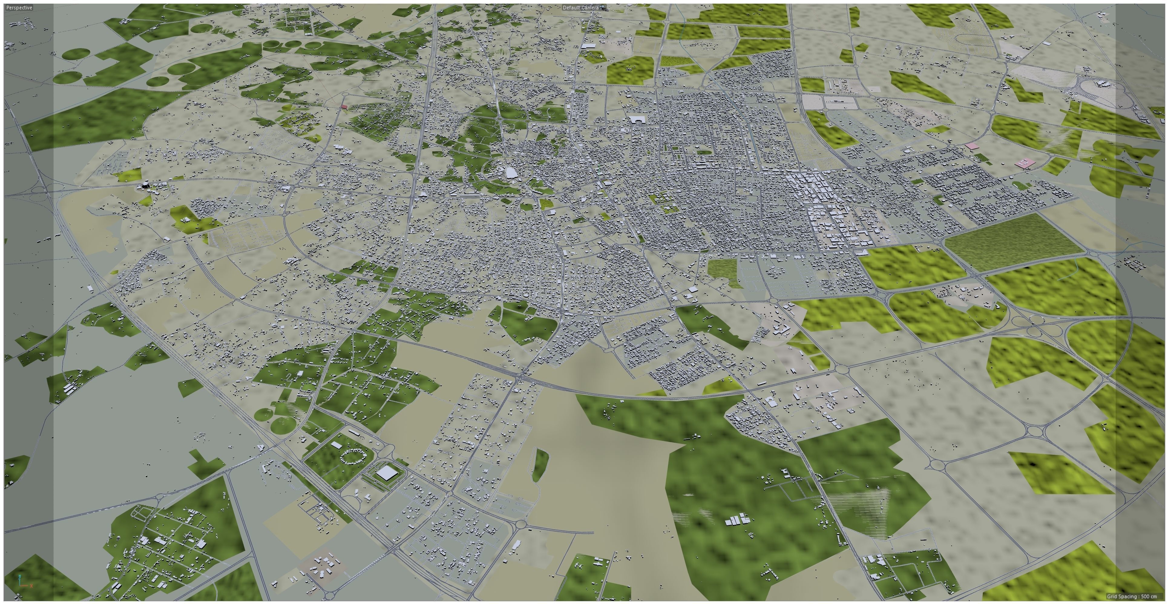 3D model Unayzah Saudi Arabia VR / AR / low-poly | CGTrader