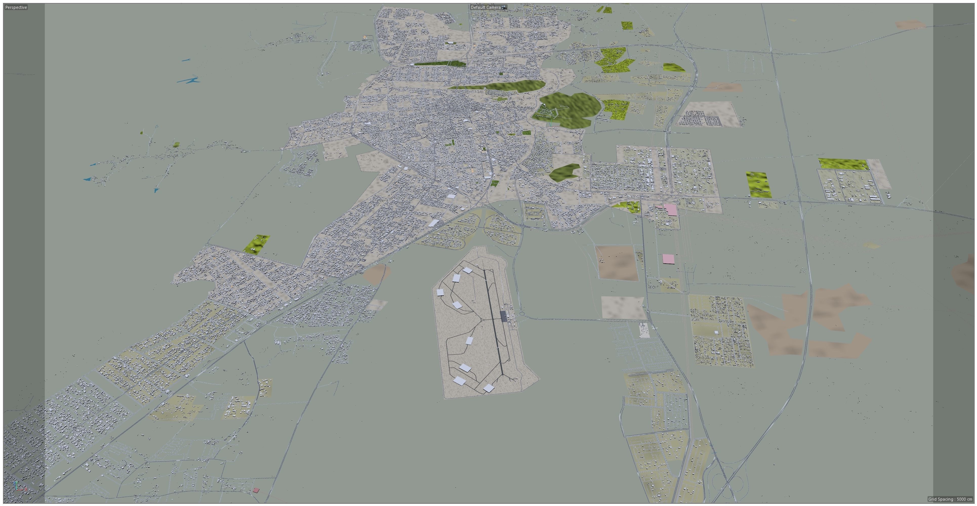 3D model Hail Saudi Arabia VR / AR / low-poly | CGTrader