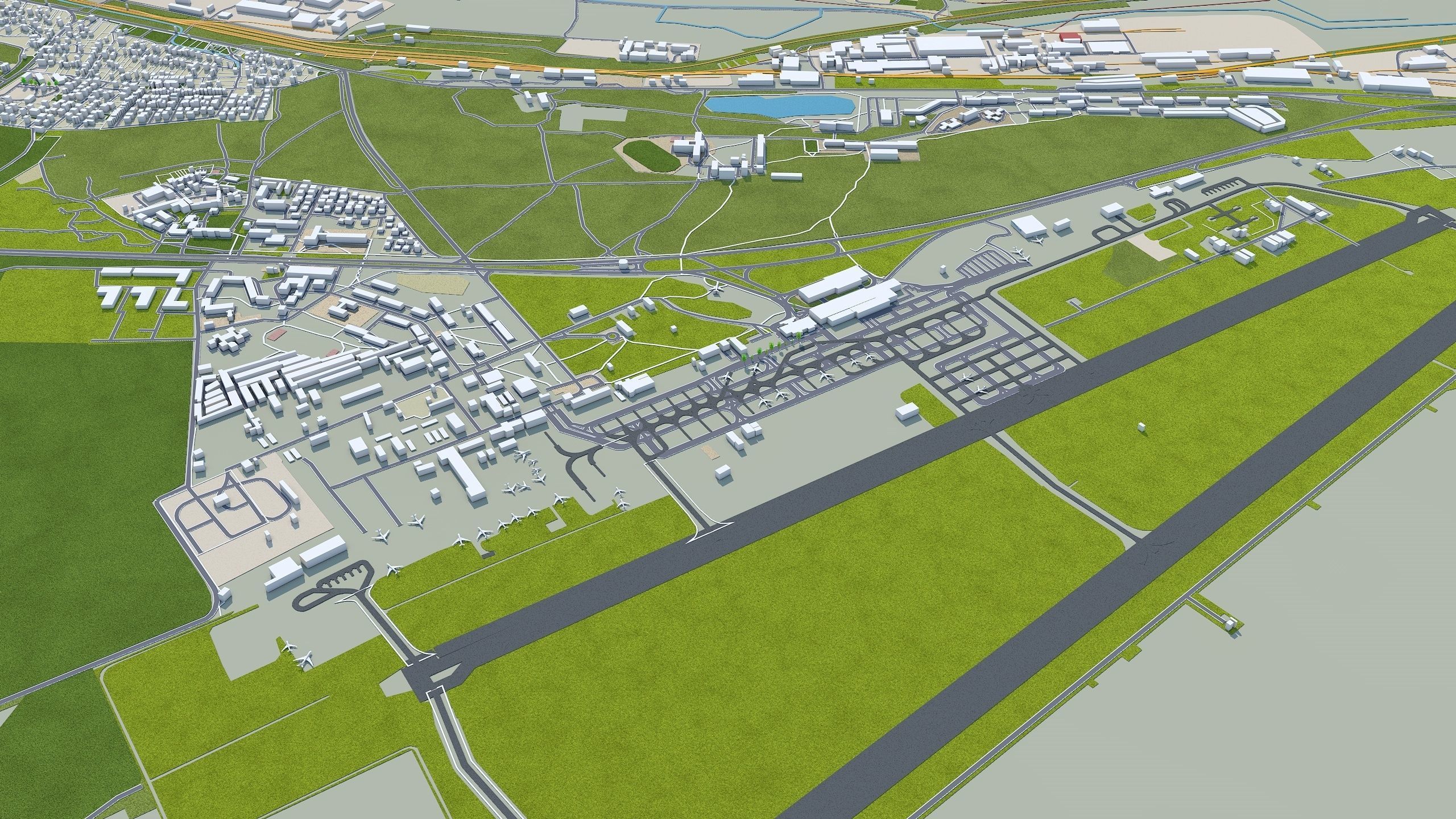 3D model Chisinau Moldova VR / AR / low-poly | CGTrader