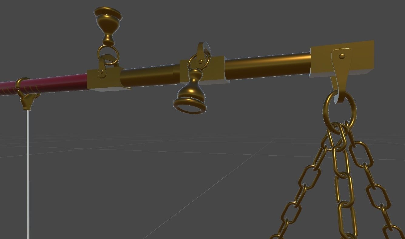3D model Chinese Balance scale VR / AR / low-poly | CGTrader