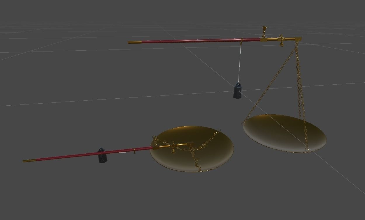 3D model Chinese Balance scale VR / AR / low-poly | CGTrader
