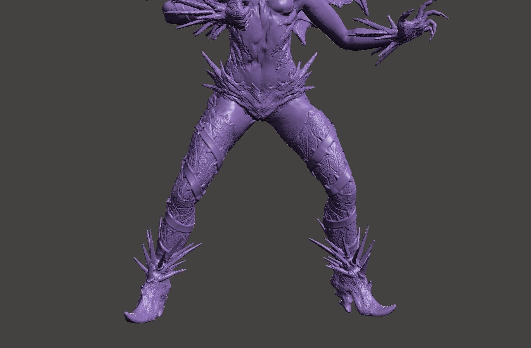 TEKKEN 8 - DEVIL REINA - ULTRA DETAILED STL MESH FOR 3D PRINTING 3D model 3D printable | CGTrader