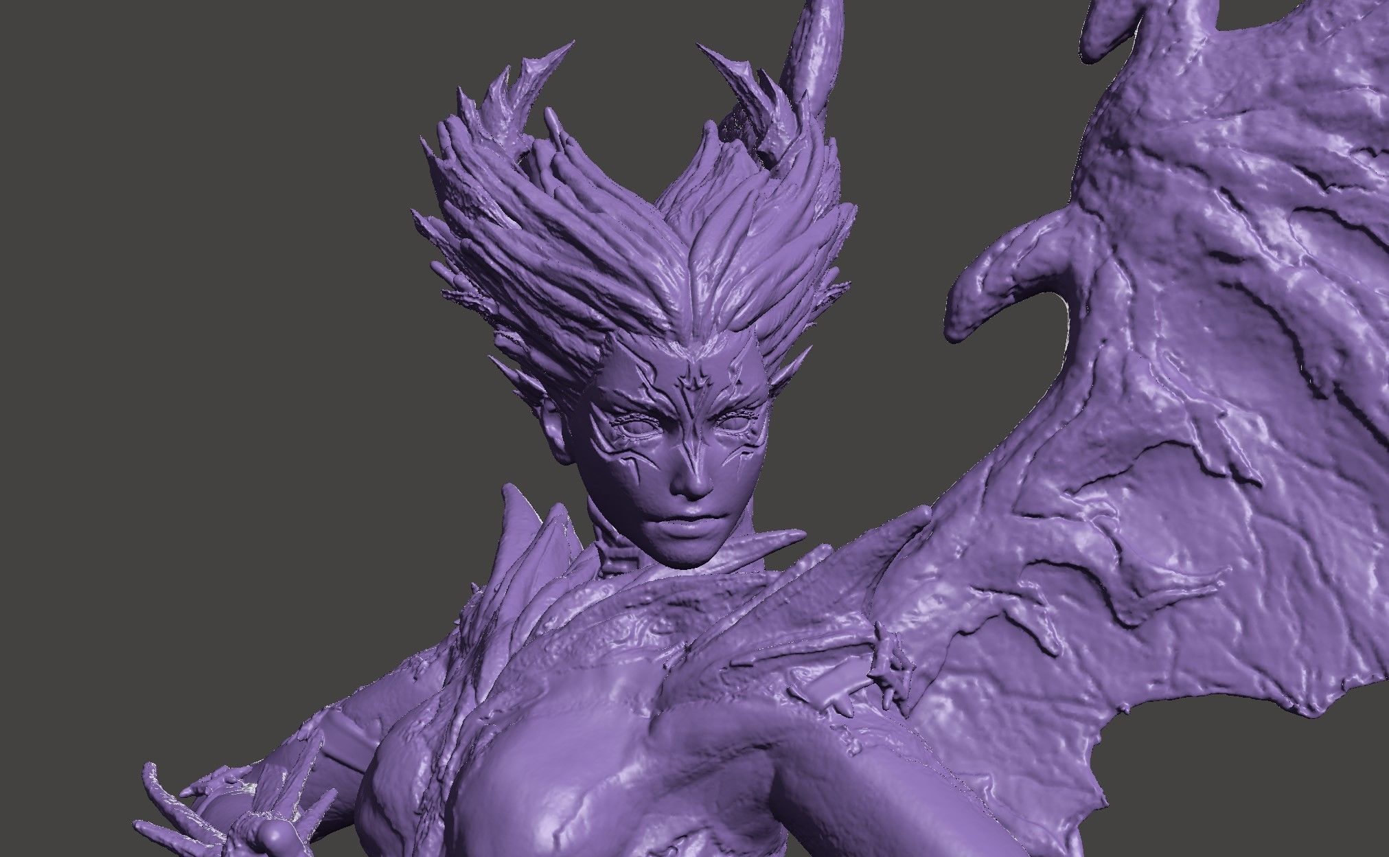 TEKKEN 8 - DEVIL REINA - ULTRA DETAILED STL MESH FOR 3D PRINTING 3D ...