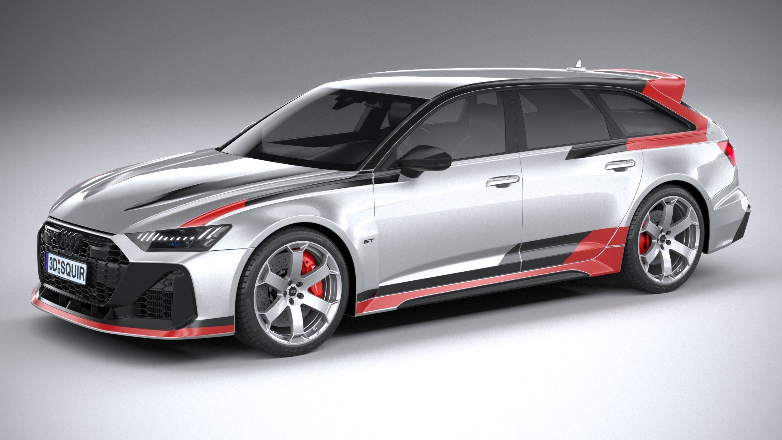 Audi RS6 Avant GT 2024 3D model | CGTrader