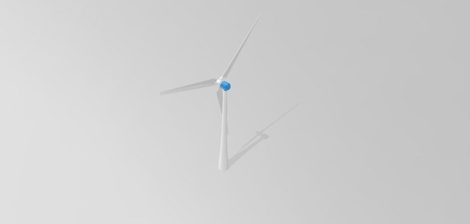 wind turbine 3D Model 3D Export 3D model 3D printable | CGTrader