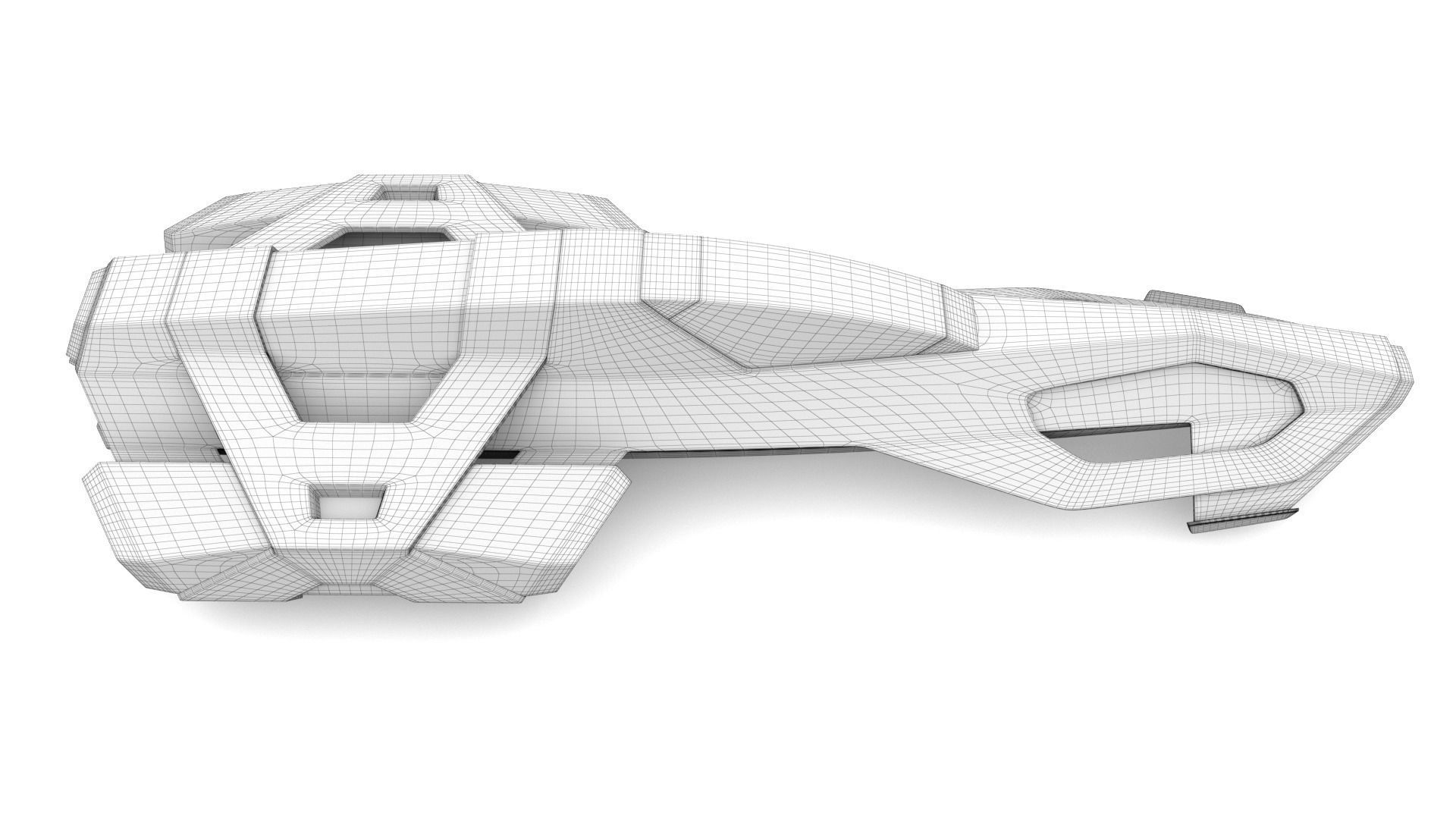 Racing Spaceship Betelgeuse 3D model | CGTrader
