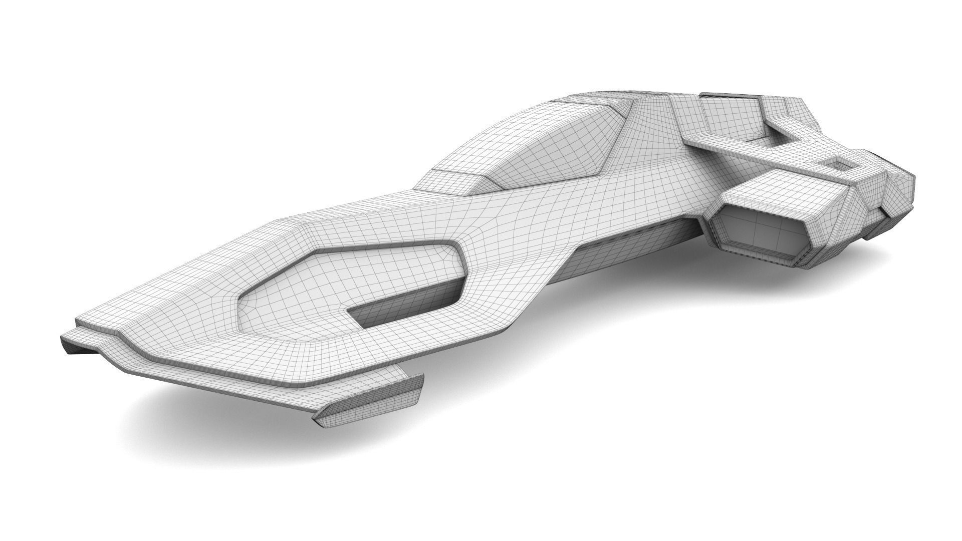 Racing Spaceship Betelgeuse 3D model | CGTrader