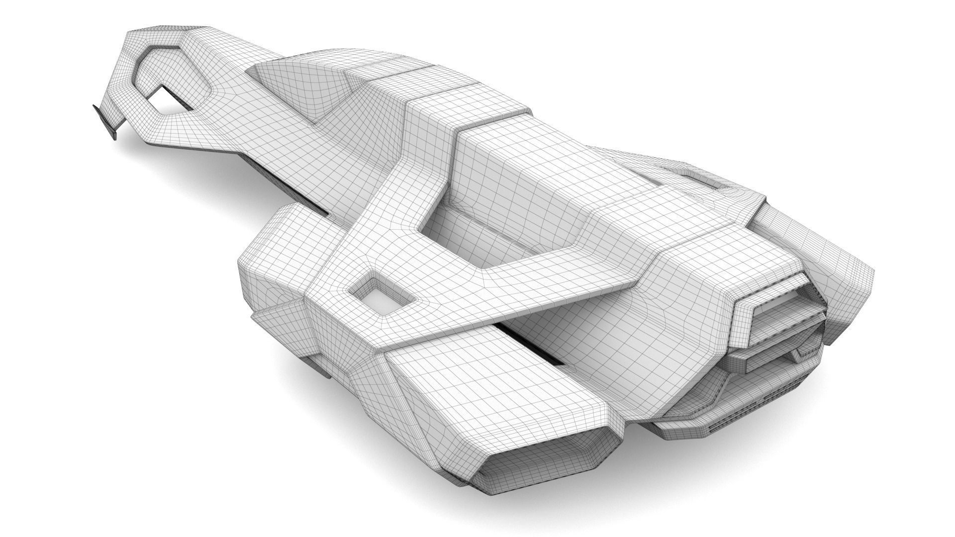 Racing Spaceship Betelgeuse 3D model | CGTrader