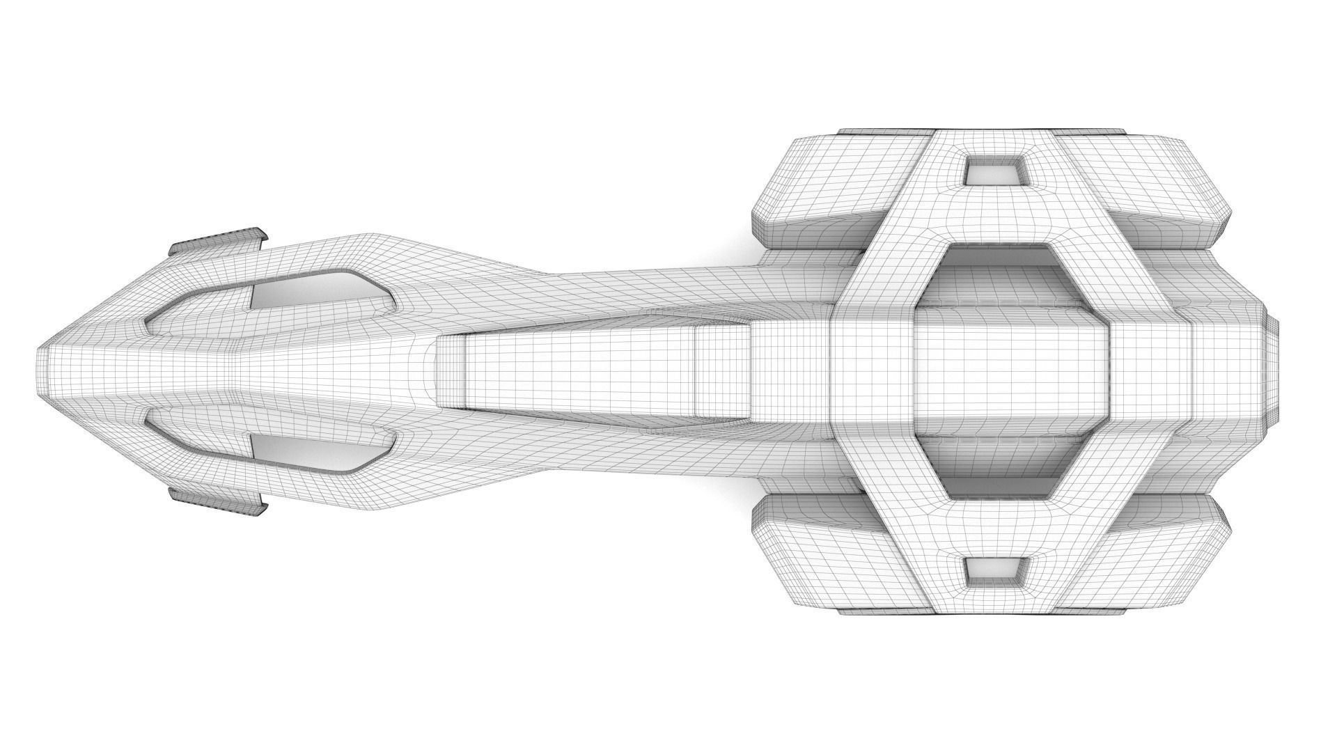 Racing Spaceship Betelgeuse 3D model | CGTrader