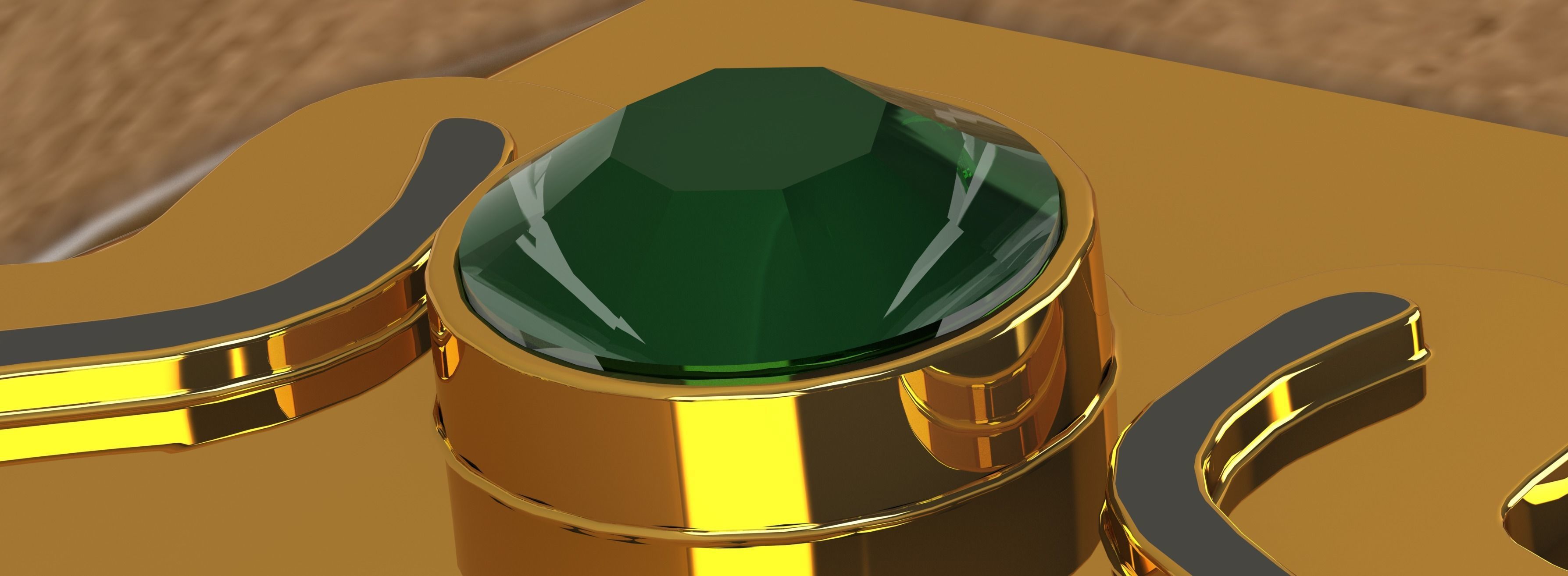 Legendary Khopesh Sword with Flying Scarab Guard - 3D Model 3D model 3D ...