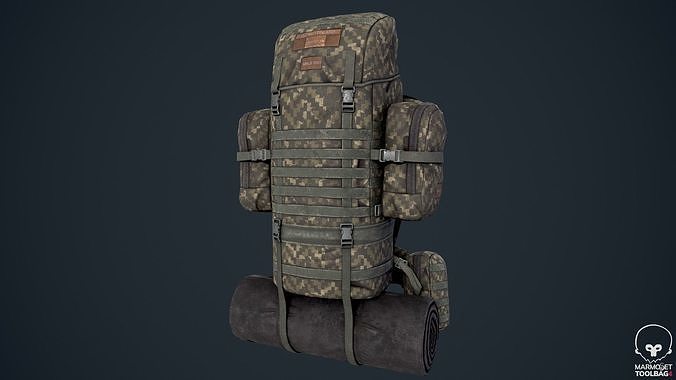 3D model Game ready Backpack Bag VR / AR / low-poly | CGTrader