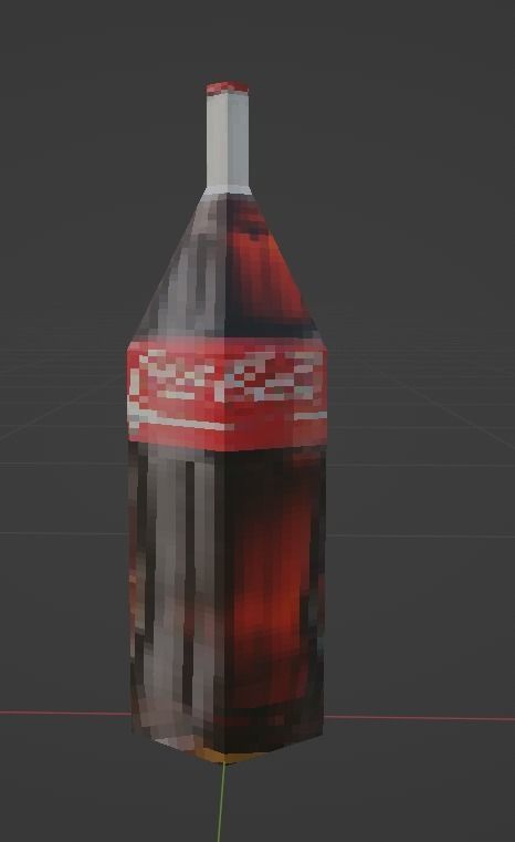 3D model coke low poly retro style VR / AR / low-poly | CGTrader