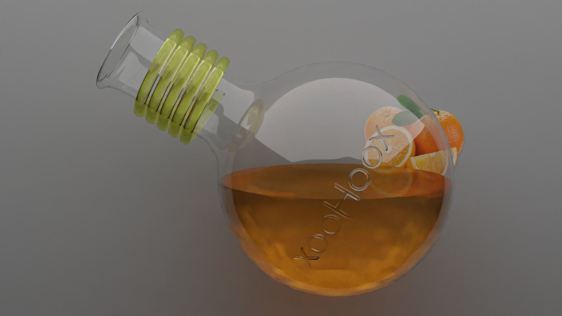 Lab Flask With liquid animation free 3D model animated | CGTrader