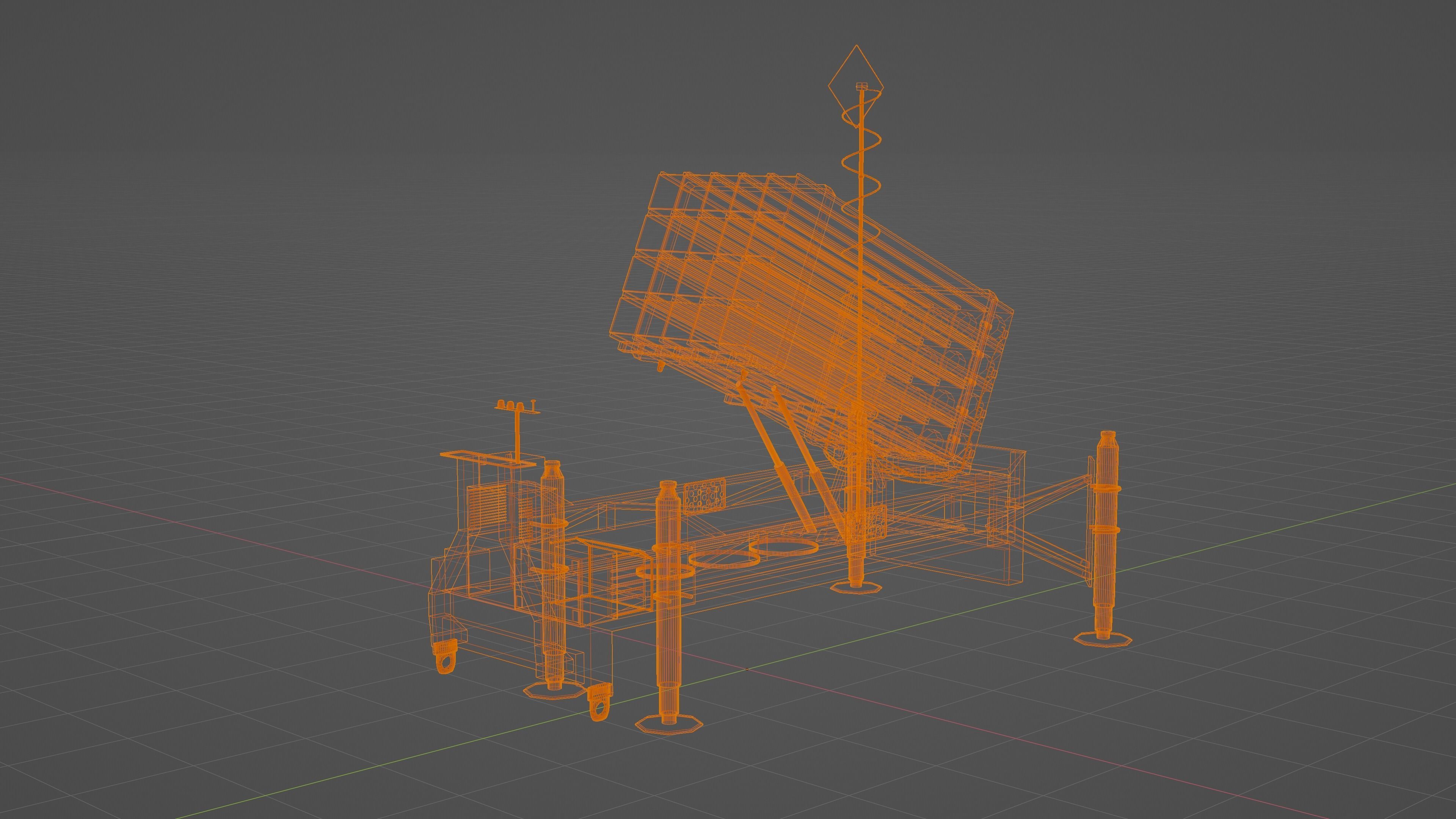 3D model Iron Dome Missile Defense System VR / AR / low-poly | CGTrader