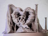 Cupid and Psyche statue in a romantic classical enivonment 3D model 3D ...