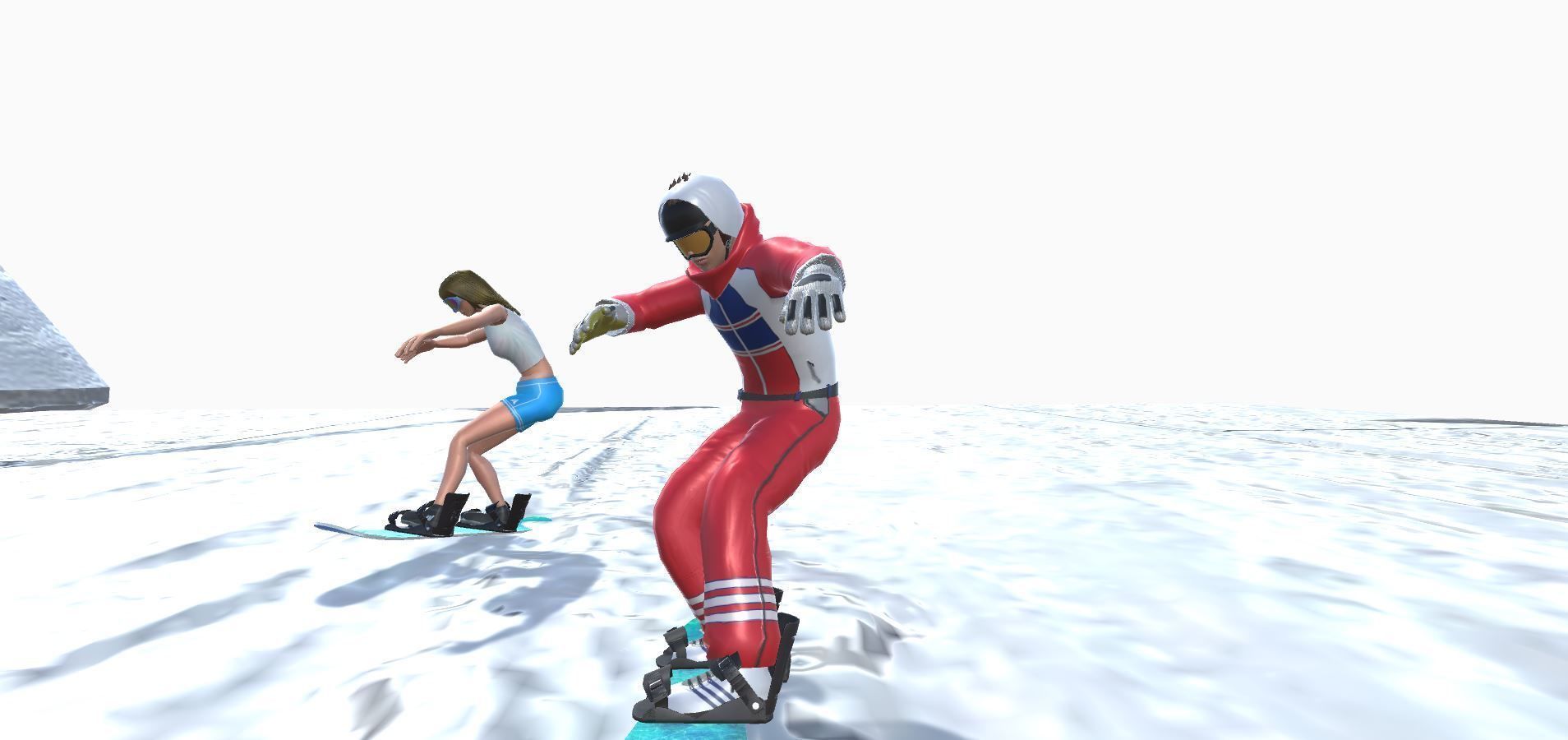 3D model Snow Board Animations VR / AR / low-poly | CGTrader