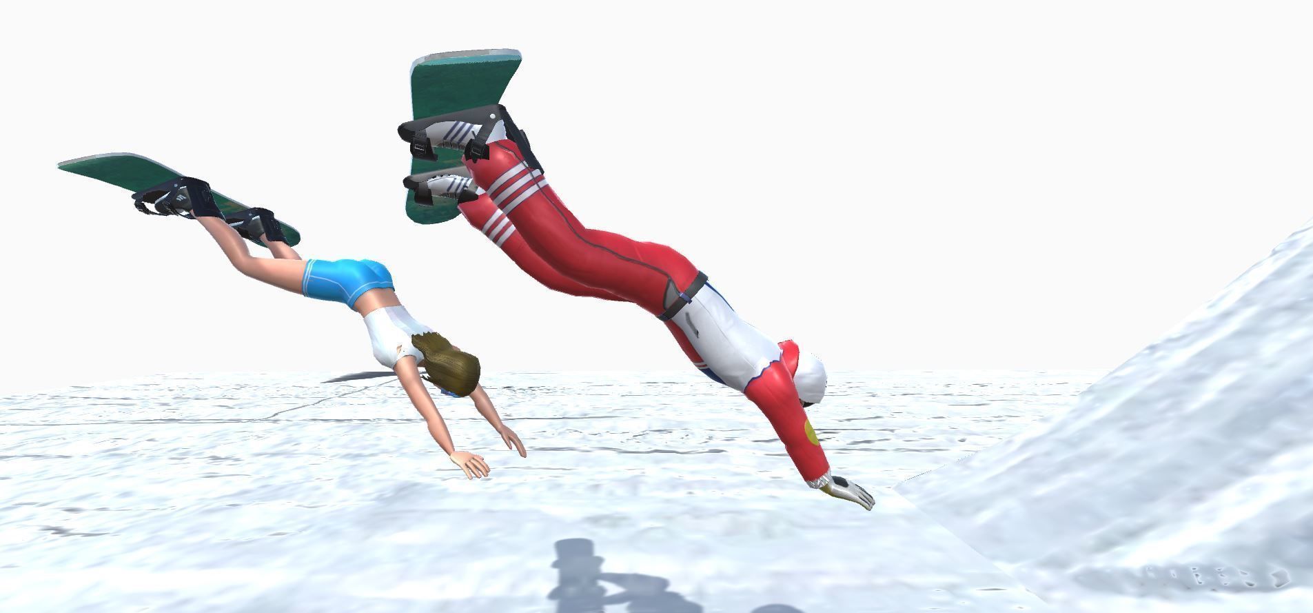 3D model Snow Board Animations VR / AR / low-poly | CGTrader