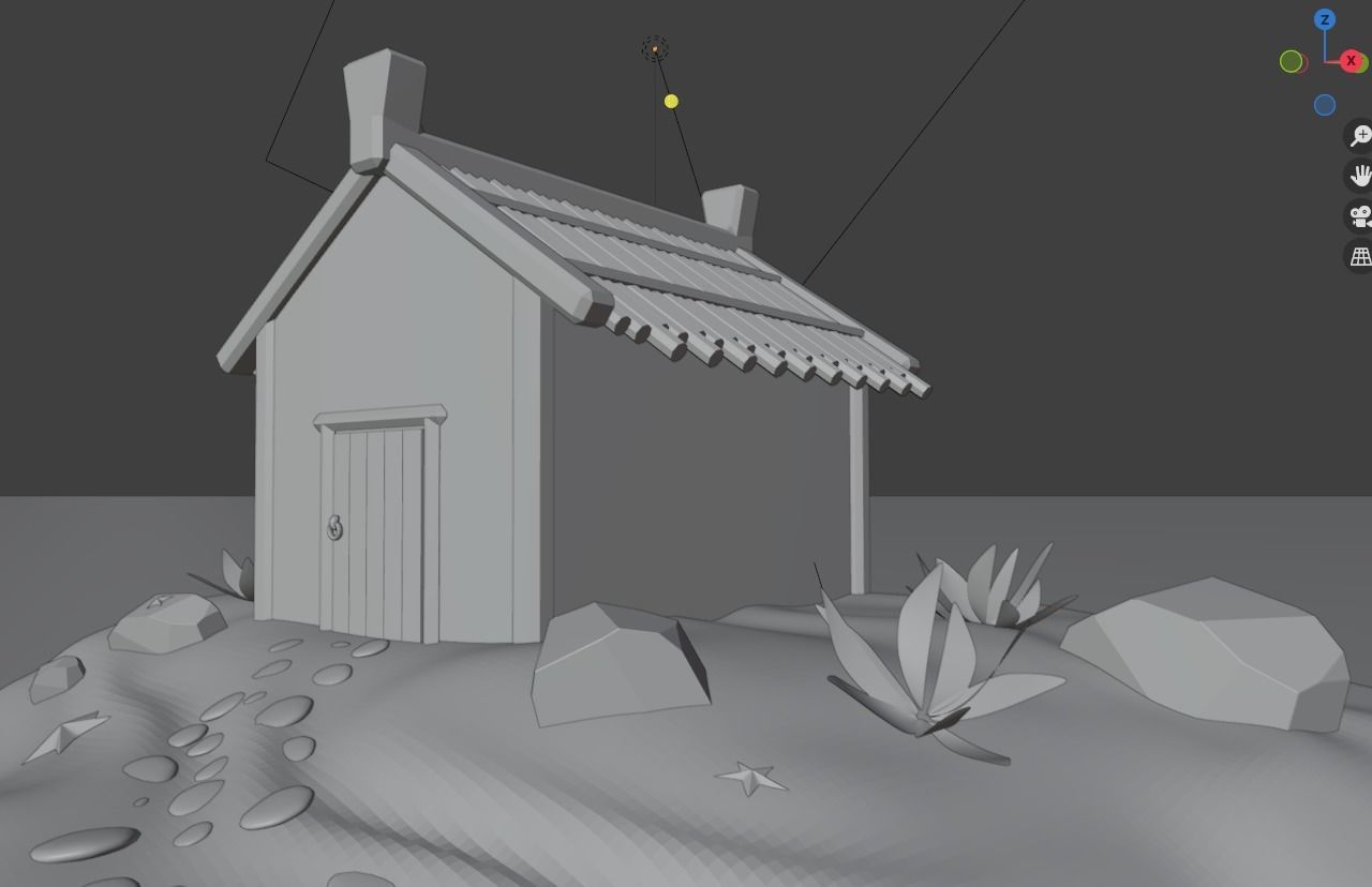 Sandy Island 3D model | CGTrader