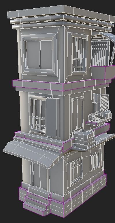 Favelas Buildings free VR / AR / low-poly 3D model | CGTrader