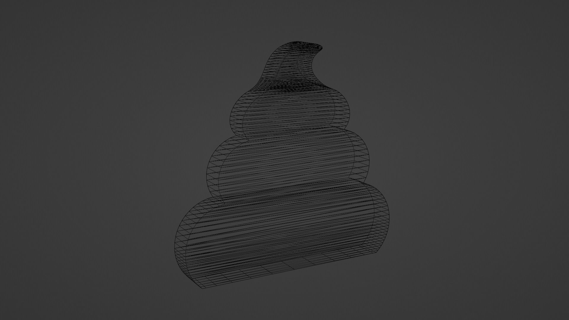 3D model Pile of Poo Icon VR / AR / low-poly | CGTrader