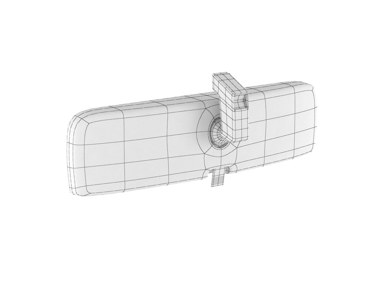 Car rear view mirror 3D model | CGTrader