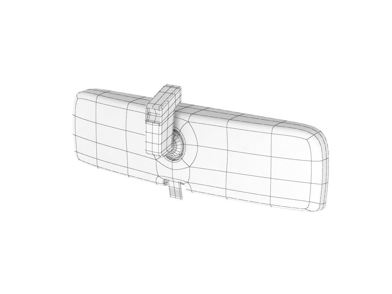 Car rear view mirror 3D model | CGTrader