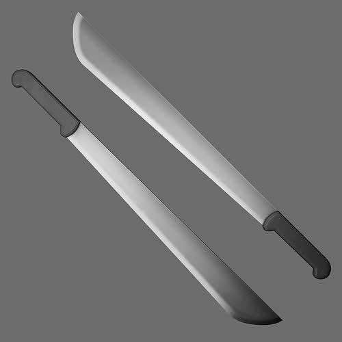 Machete free VR / AR / low-poly 3D model | CGTrader