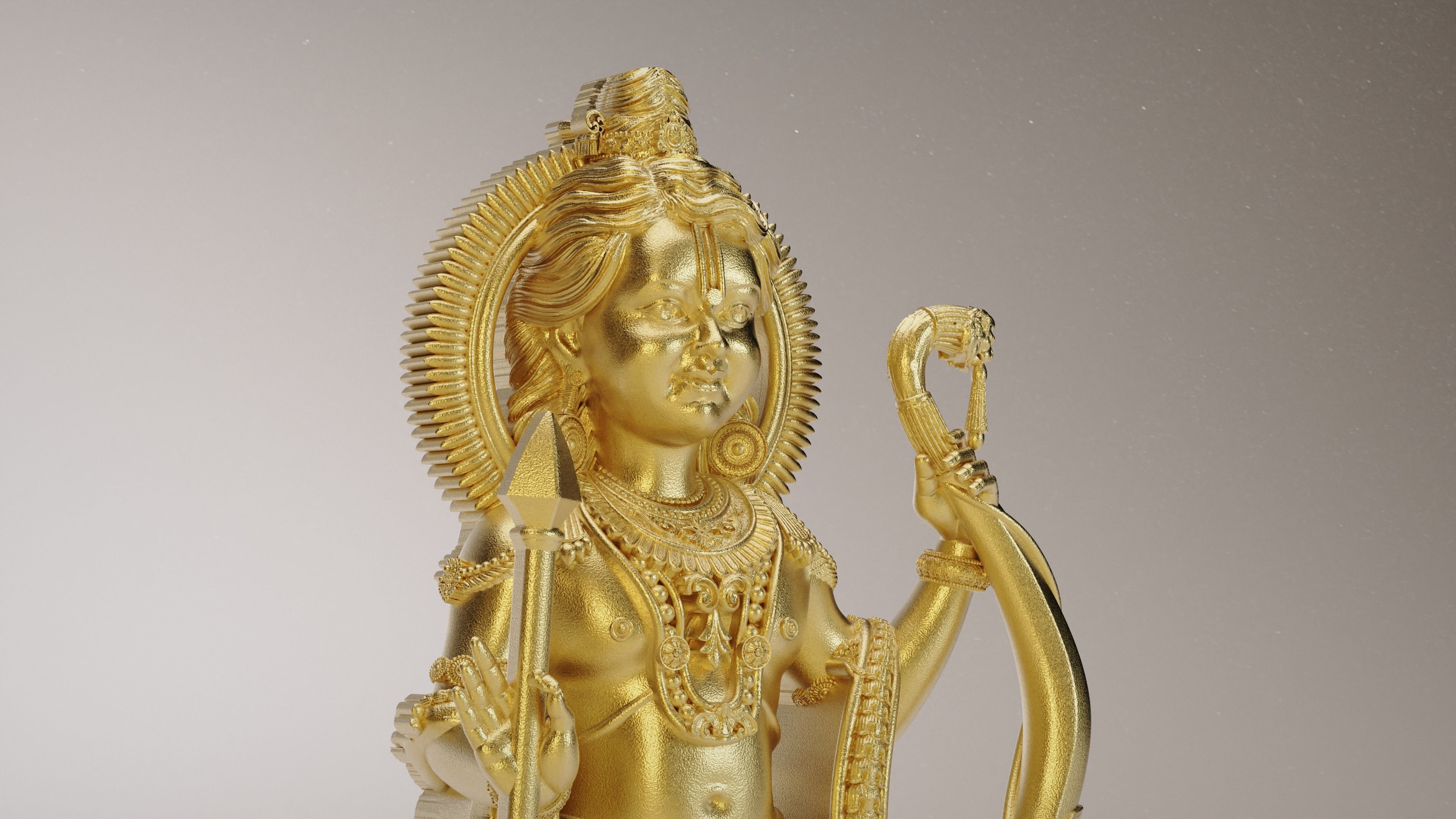 Ram Lalla 3D Model 3D model 3D printable | CGTrader