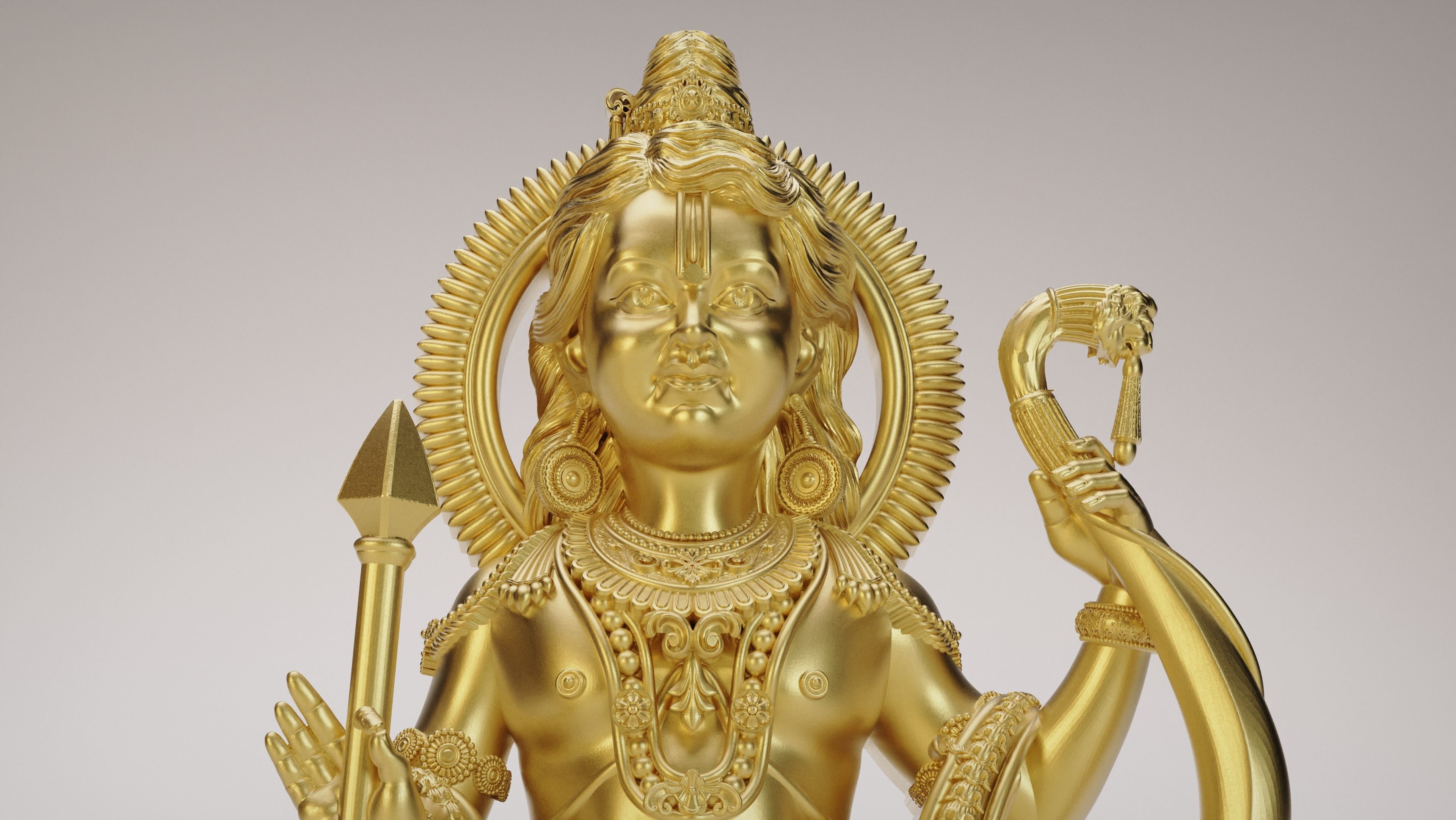 Ram Lalla 3D Model 3D model 3D printable | CGTrader