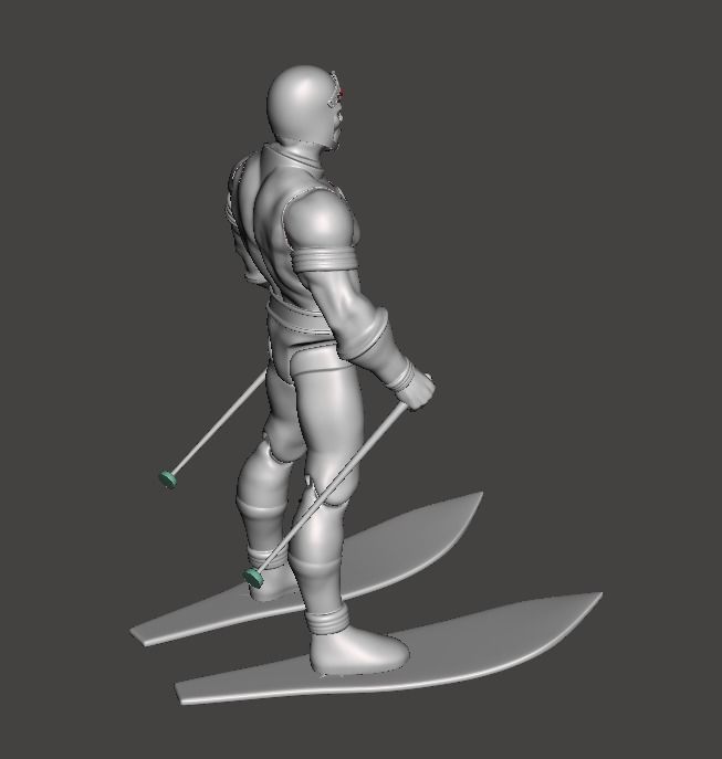 STL File 3D Super Powers Black Racer 3D print model 3D model 3D ...