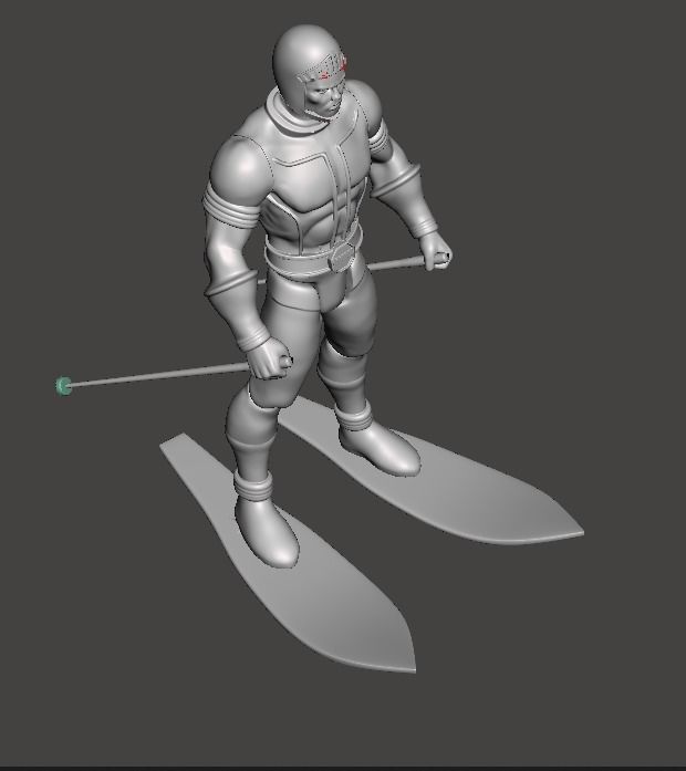 STL File 3D Super Powers Black Racer 3D print model 3D model 3D ...