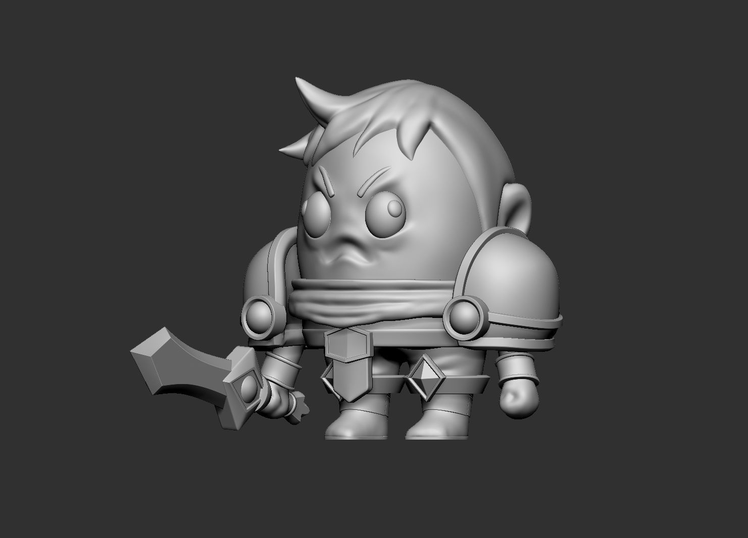 LOL - LEAGUE OF LEGEND - YASUO - HEAD ON LEGS 3D model 3D printable ...