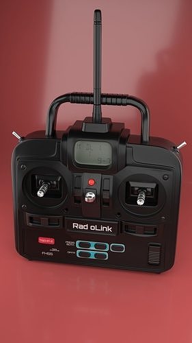 Remote control 3D model | CGTrader