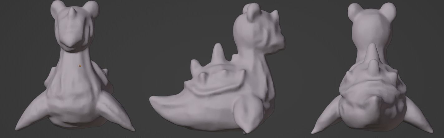 Adorable Lapras Baby 3D Model 3D model | CGTrader