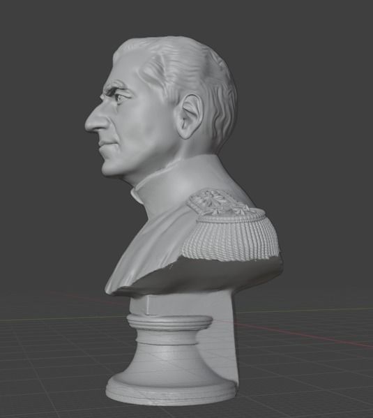 Mohammad Reza Pahlavi 3D model 3D printable | CGTrader