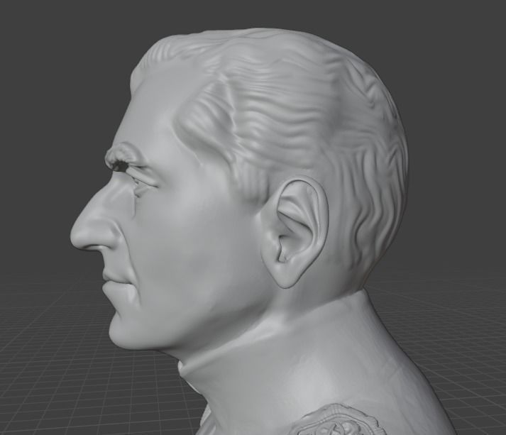 Mohammad Reza Pahlavi 3D model 3D printable | CGTrader
