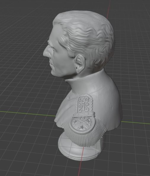 Mohammad Reza Pahlavi 3D model 3D printable | CGTrader