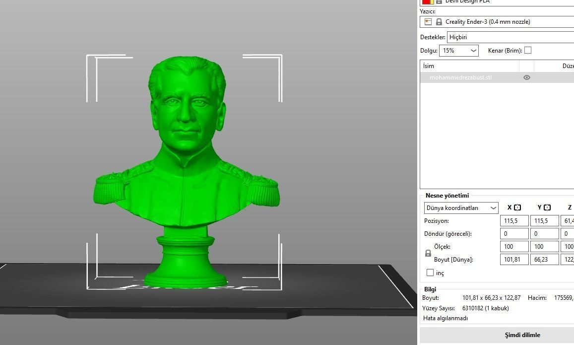 Mohammad Reza Pahlavi 3D model 3D printable | CGTrader