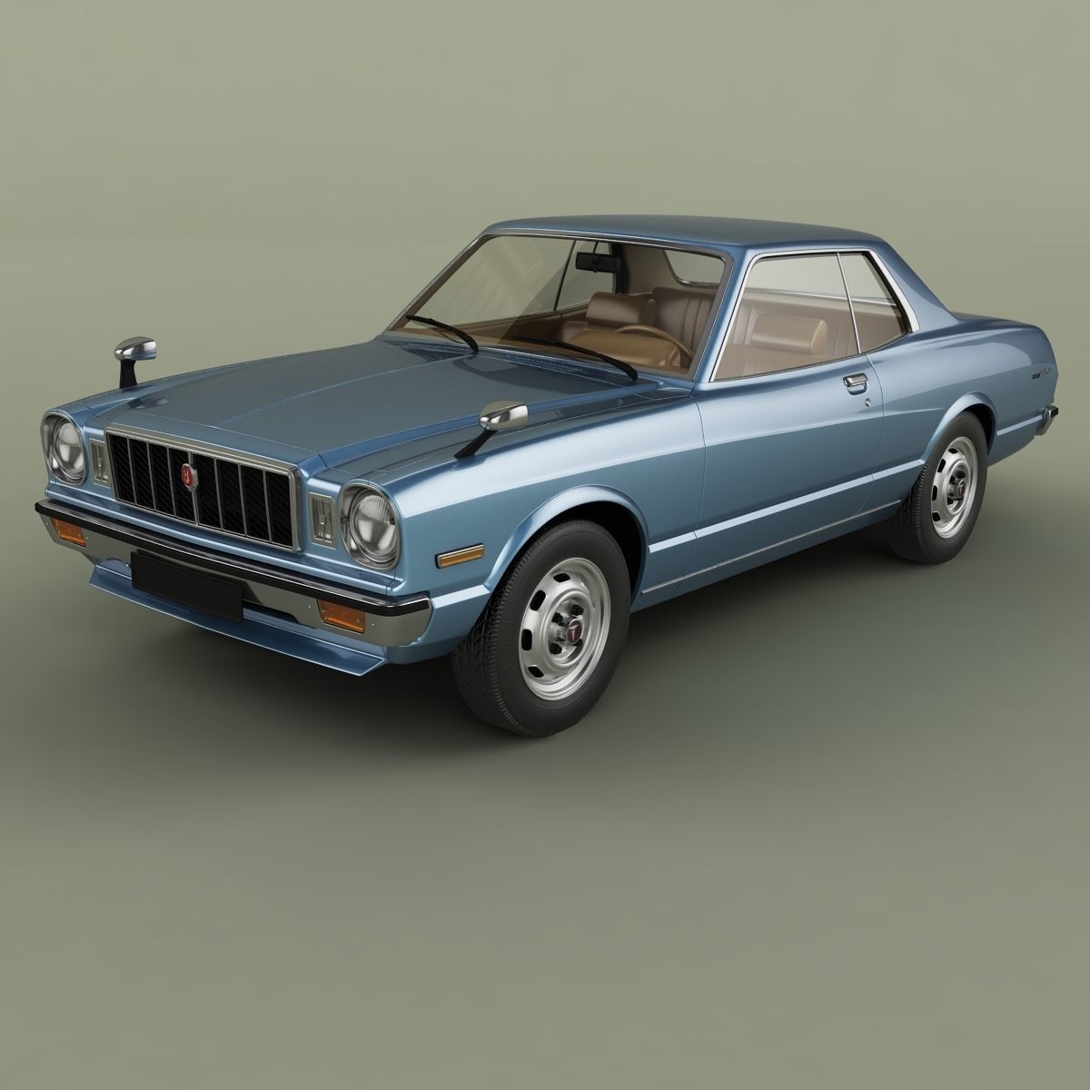 Toyota Corona Mk2 X30 3D model | CGTrader