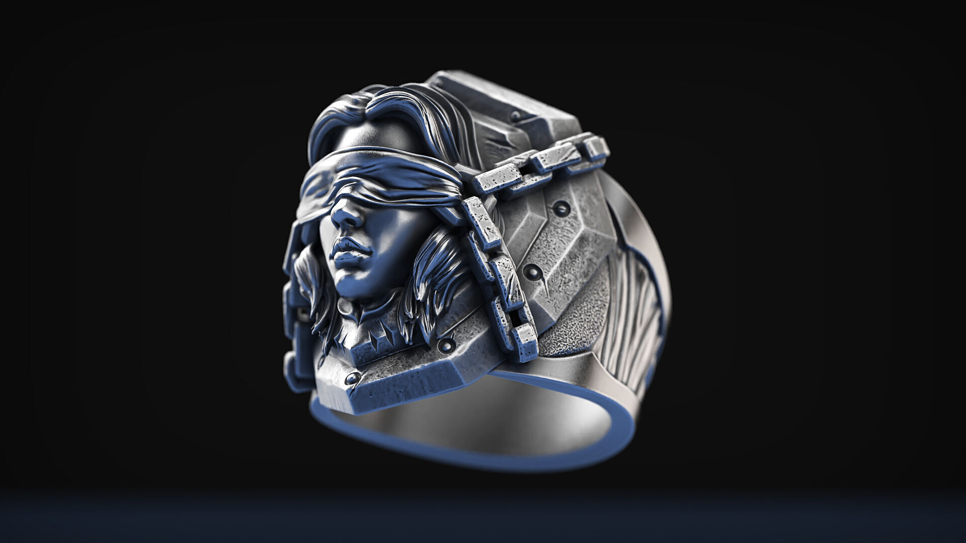 Absolution Regalia ring wow fun STL 3d model for 3d printing 3D model ...