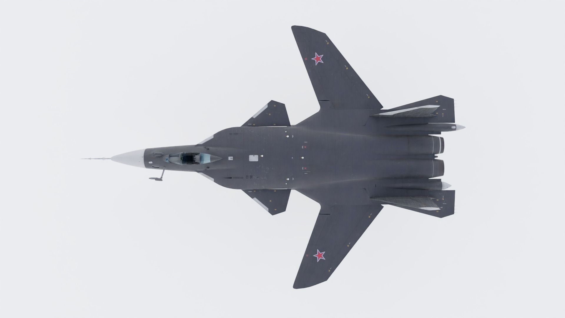 SUKHOI SU-47 FIGHTER JET 3D model | CGTrader