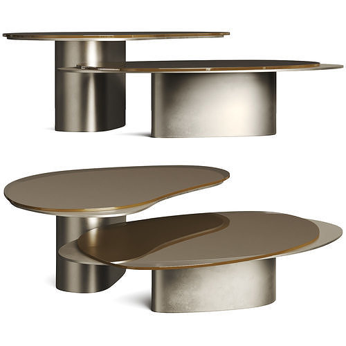 VS Nesting Studio Sors Coffe Table Set 3D model | CGTrader