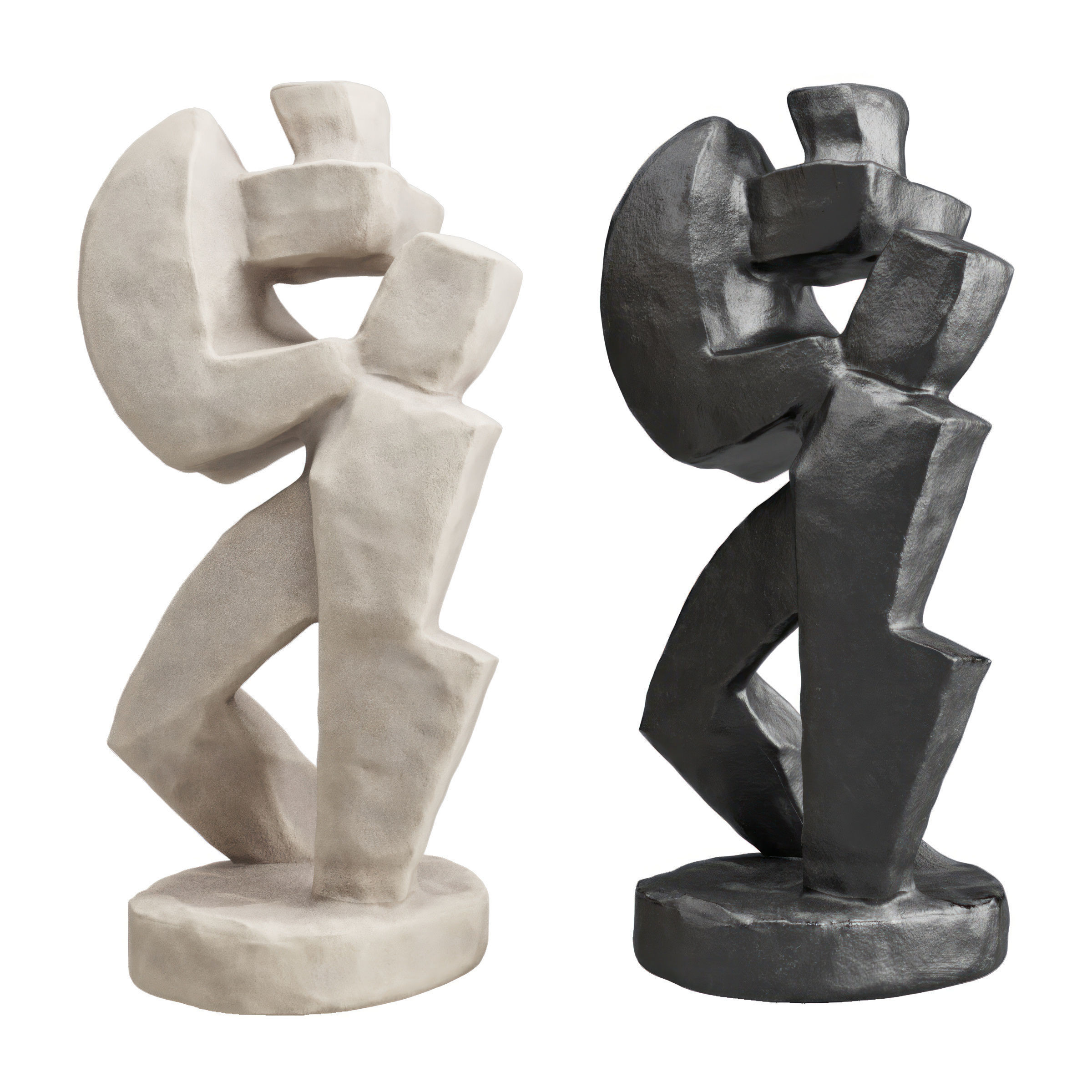 3D model Cubist Man figure art VR / AR / low-poly | CGTrader