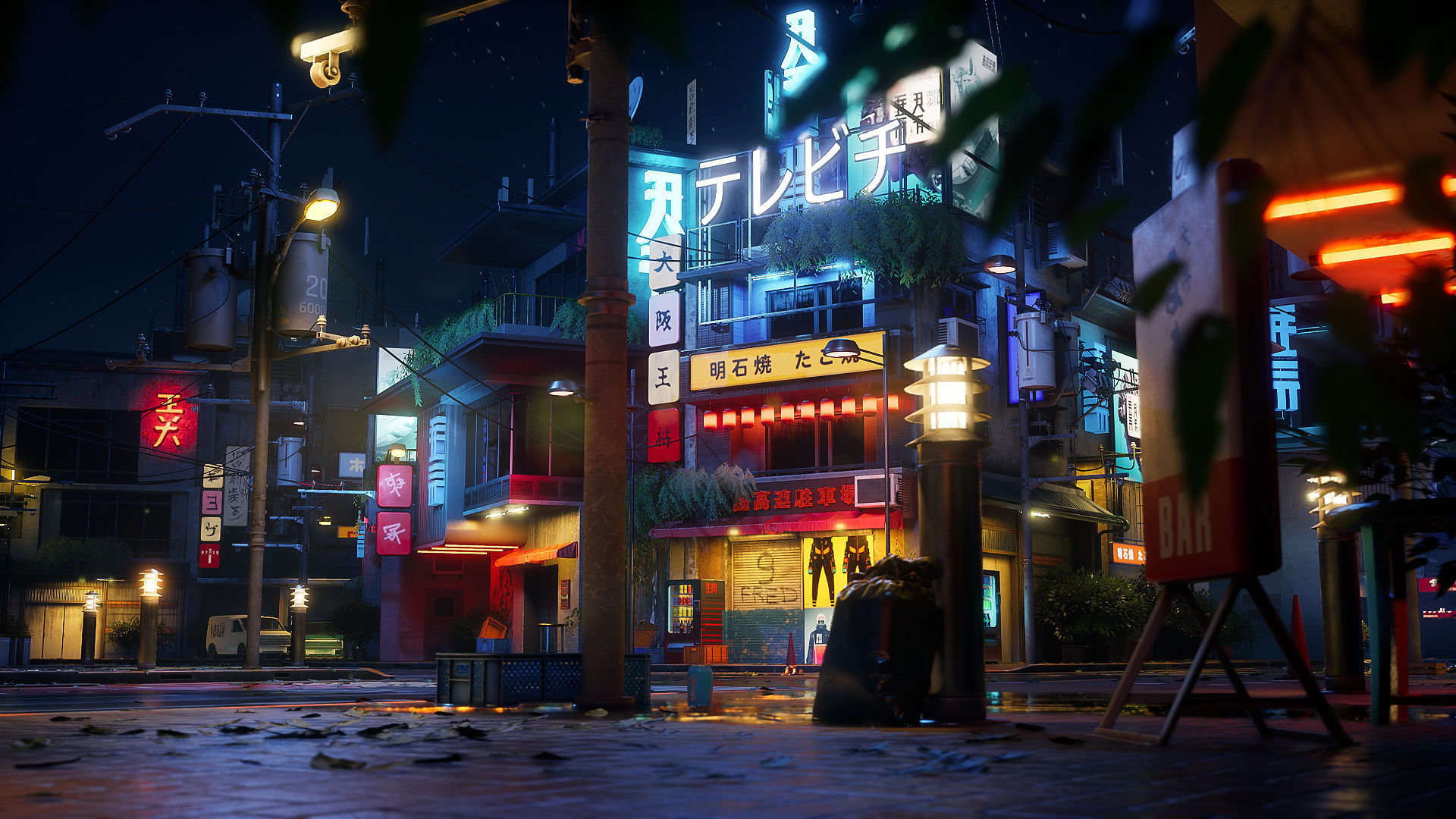 3D model Tokyo Street Part 2 VR / AR / low-poly | CGTrader
