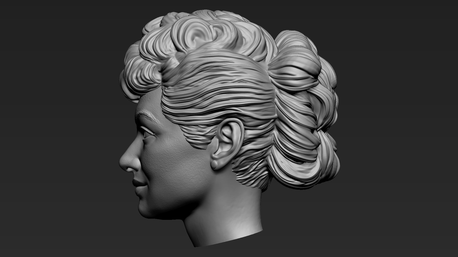 Lucille Ball as Lucy 3D model 3D printable | CGTrader