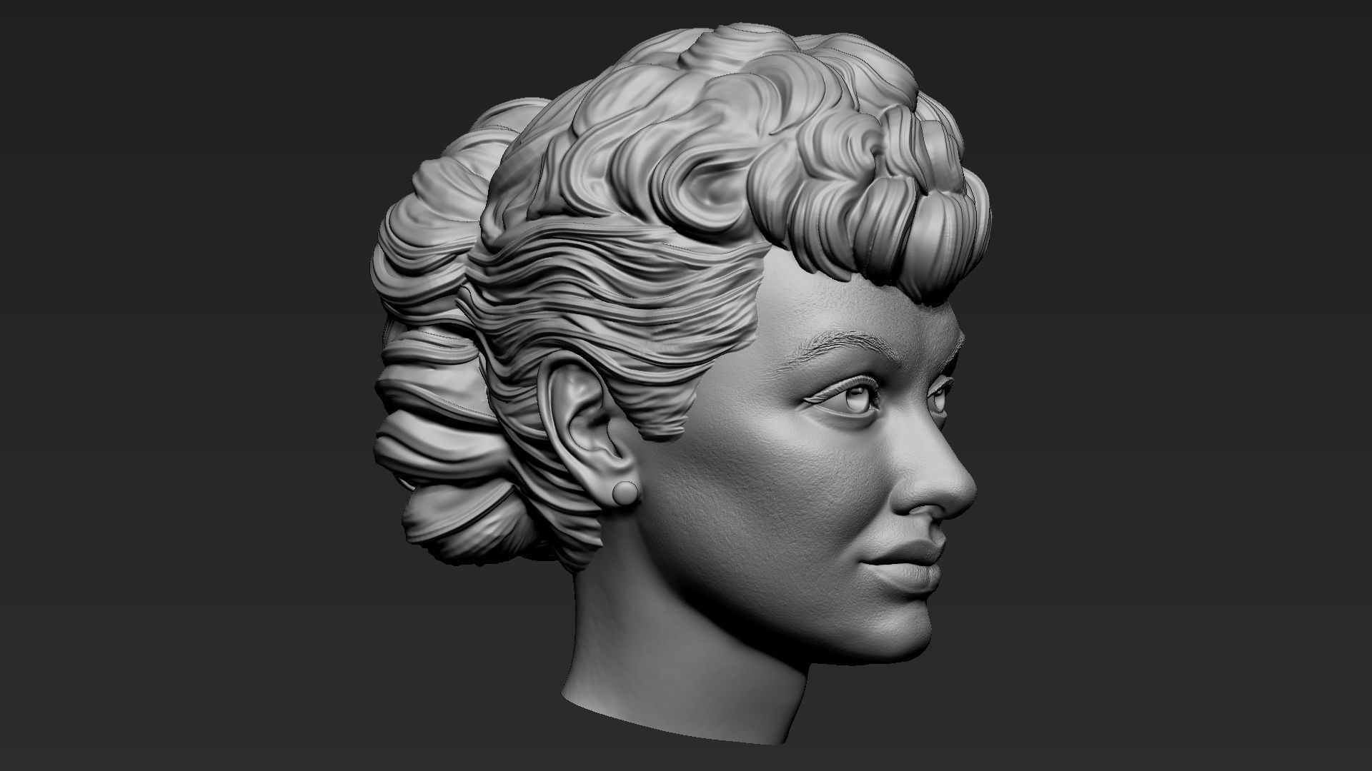 Lucille Ball as Lucy 3D model 3D printable | CGTrader