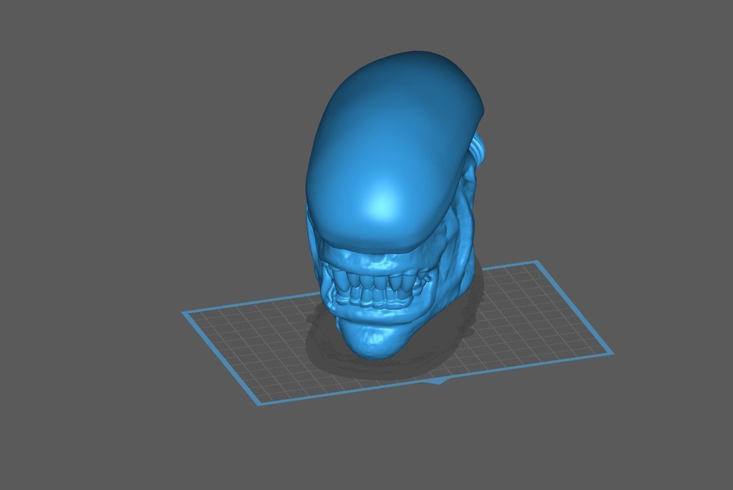 Alien - 3DPrint 3D model 3D printable | CGTrader