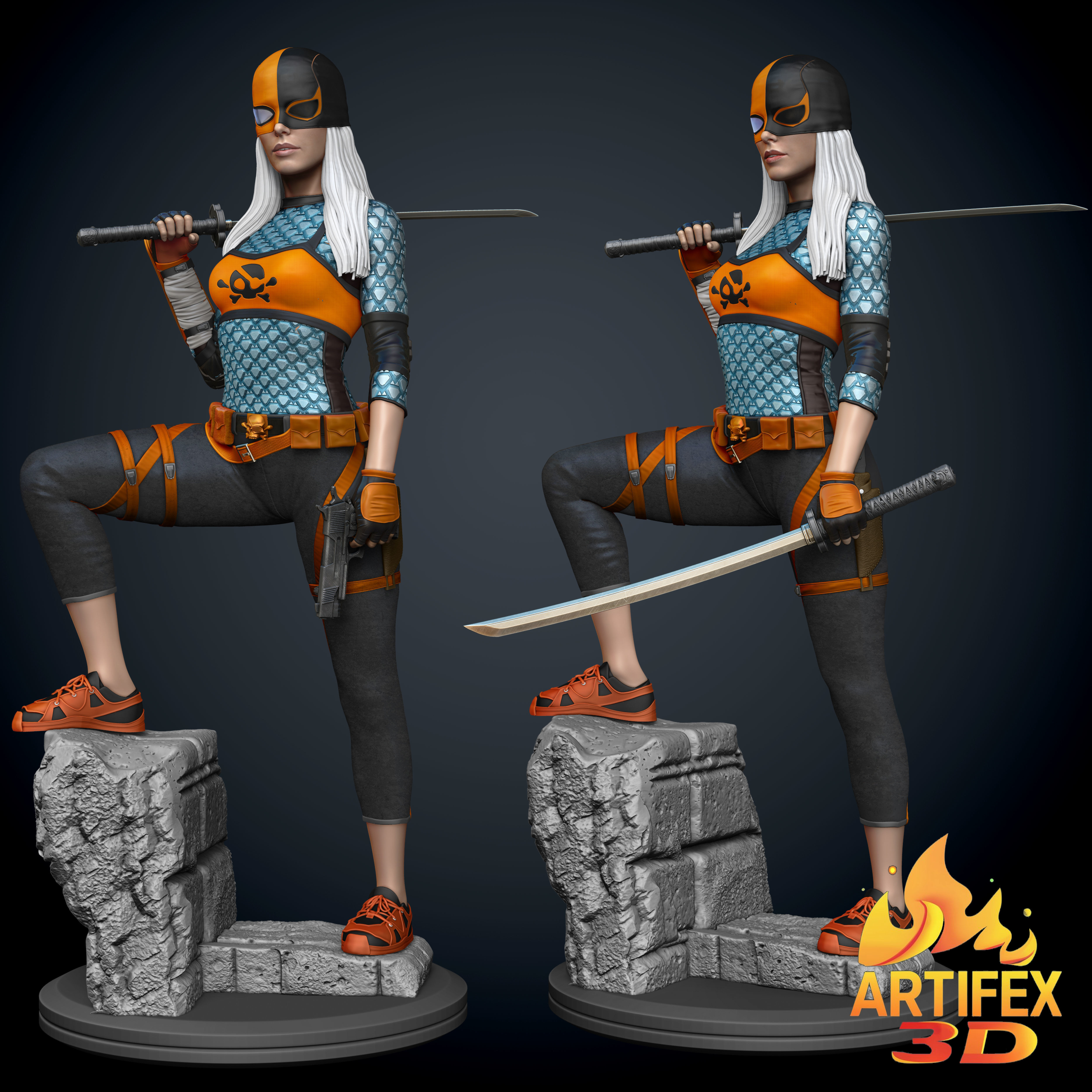 Rose Wilson Ravager 3D model 3D printable | CGTrader